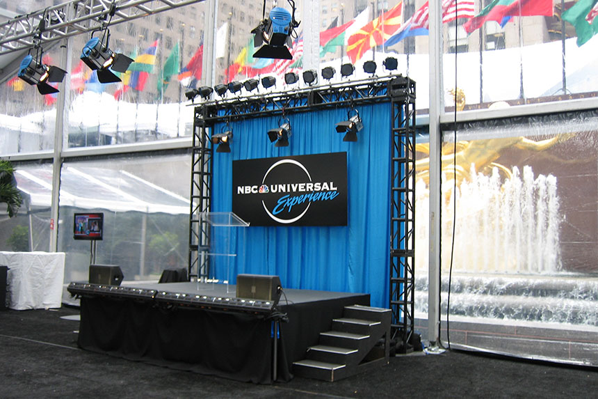 Stage Rentals | Well Dressed Tables