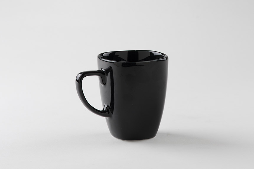 Black Square Mug Rentals | Well Dressed Tables