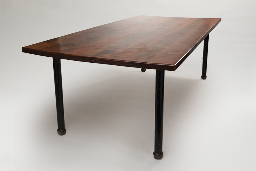 Rectangular Industrial Table Rentals | Well Dressed Tables